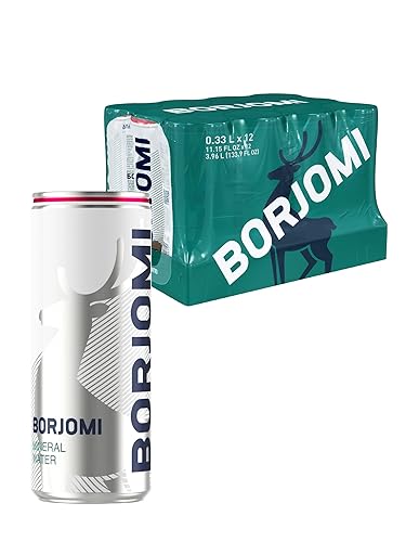 Borjomi Mineral Water - 24 Pack Sparkling Water Cans (330 ml) in Kenya ...