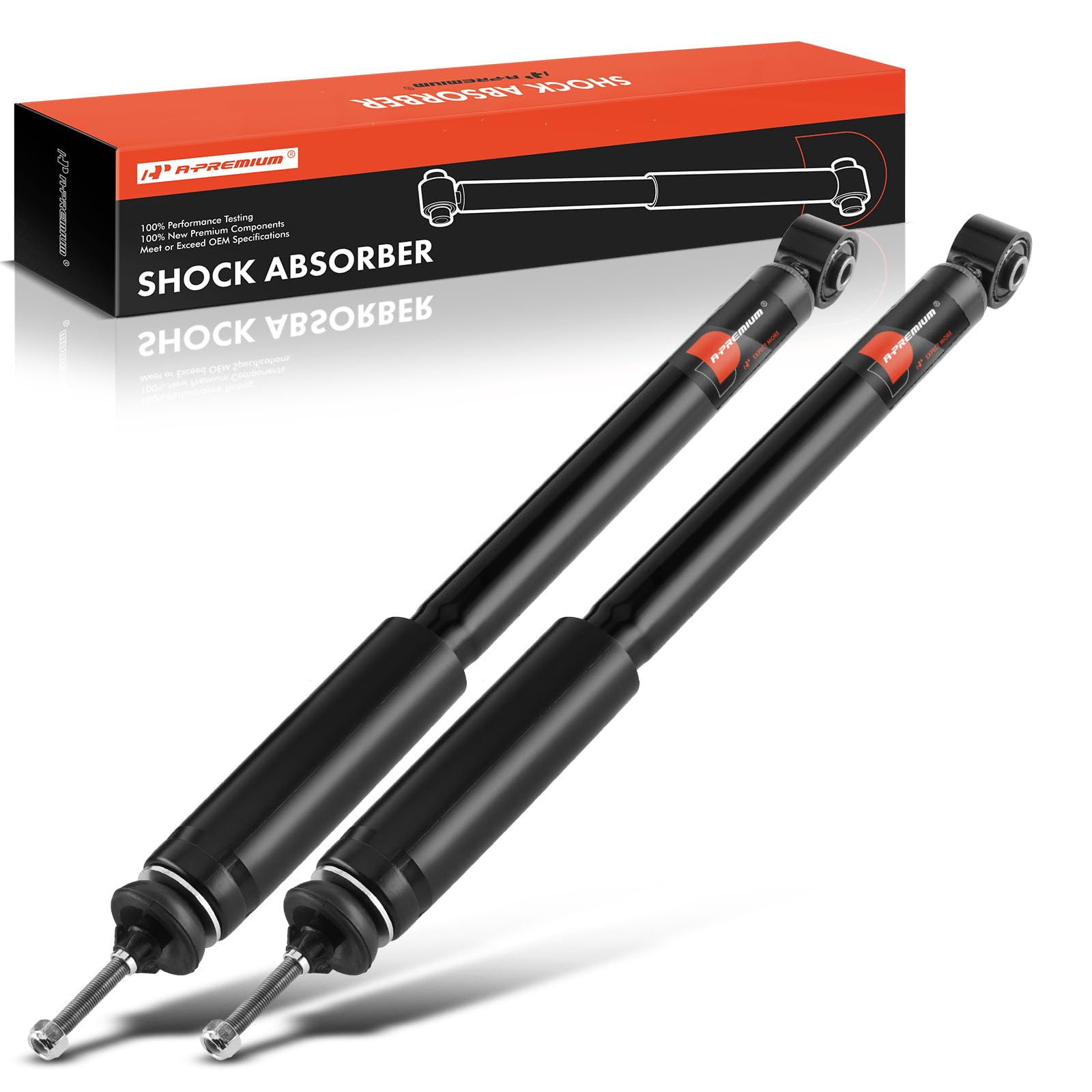 A-Premium Rear Pair (2) Strut Shock Absorber Compatible with Honda ...