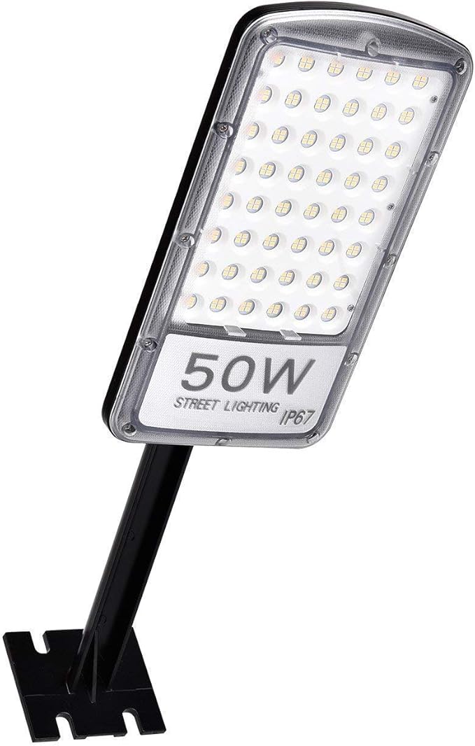 Farolas LED para Exterior, 50W 5000LM Blanco Cálido 3000K Luz de la ...
