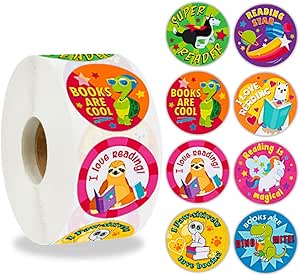 Amazon.com : Reading Reward Stickers for Teachers,500 Stickers for Kids ...