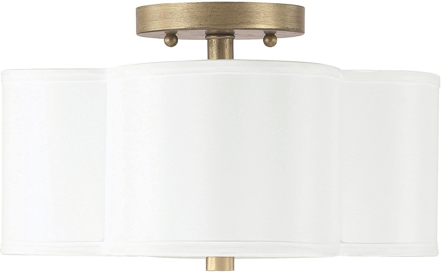 Capital Lighting 4452BG-557 Two Light Semi-Flush Fixture - - Amazon.com