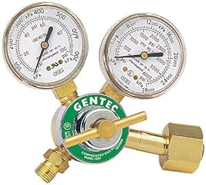 Gentec Regulators, Single Stage Oxygen Regulator - Soldering Cleaning ...