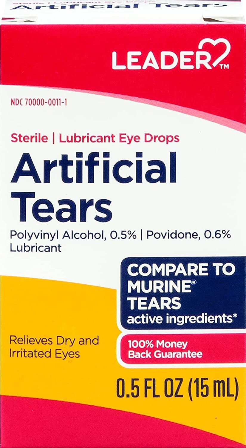 Mua Leader Artificial Tears Lubricant Eye Drops for Dry Eyes, 15 ml ...