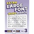 Amazon.com: Extra Large Font Word Search Size 50 pt: XL Jumbo Print ...