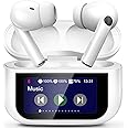 Amazon.com: Smart Earphones with Touchscreen, Touch Screen Earbuds, 13 ...