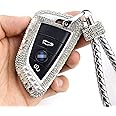 Amazon.com: PGTOPONE Luxury Bling Crystal Diamond Rhinestone Key Fob ...