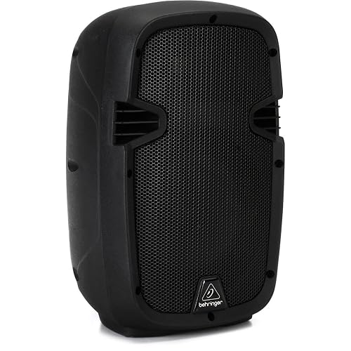Behringer PK108A 8" 240W 2-Way Active PA Powered Speaker with Built-In ...