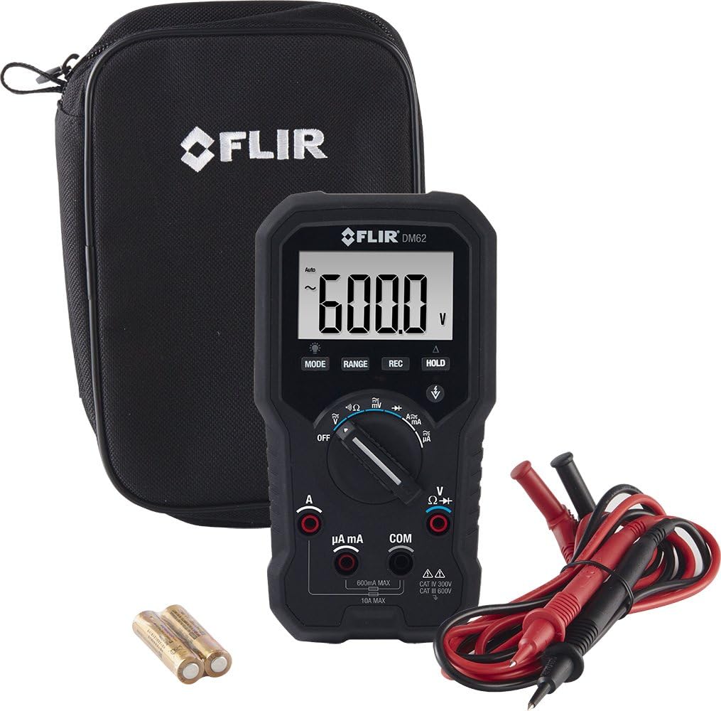 FLIR DM62 TRMS Digital Multimeter with NCV – BigaMart