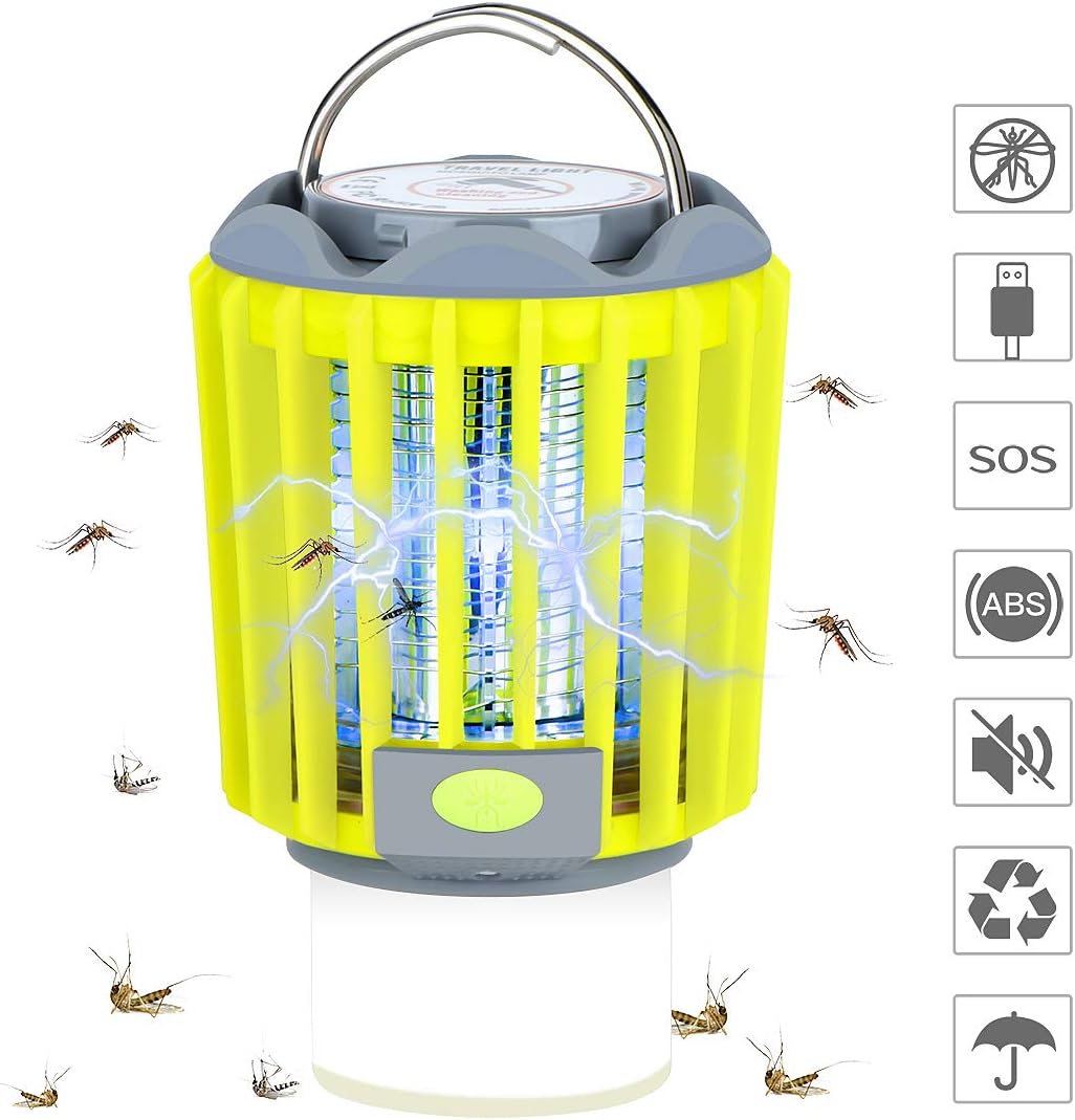veerkey 3 in 1 Mosquito Killer Tent Light LED Lantern Flashlight ...