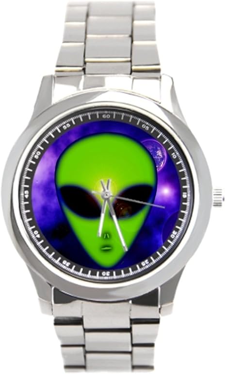 EleganceElegant Aliens Outer Space Wristwatches Men: Amazon.ca: Watches