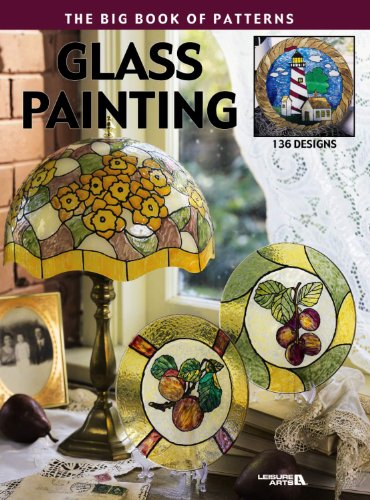 Glass Painting: The Big Book Of Patterns 136 Designs: Sunset Books ...