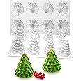 Amazon.com: TUKE Christmas Tree Silicone Mold Tree Shaped Molds for ...