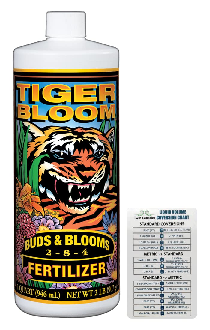 Mua Foxfarm Fertilizer Tiger Bloom - 1 Quart Bottle (1 Pack) + Twin ...