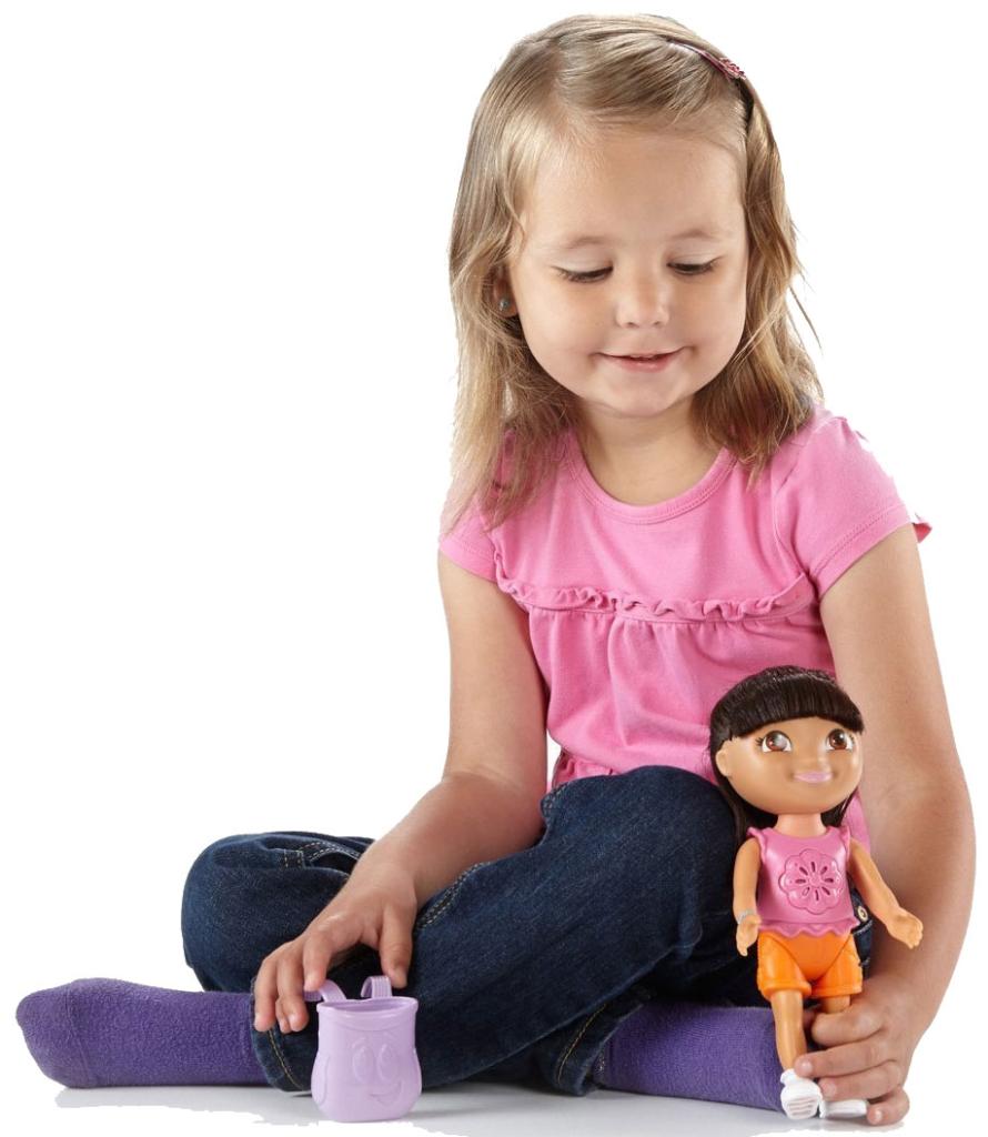 Fisher-Price Nickelodeon Dora the Explorer, Say it Two Ways Dora ...