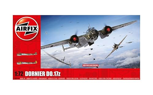 Airfix Model Airplane Kit Gift Set - A05010A Dornier Do17z, Plastic ...