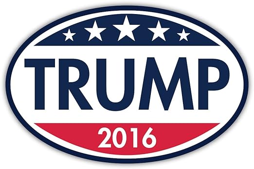Amazon.com: Trump 2016 Oval Magnet- Republican Magnet - Cars Trucks ...