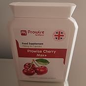 Cherry Max 750mg 90 Capsules - High Strength Freeze Dried Montmorency ...