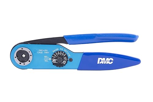 DMC AF8 Crimp Tool, 8 Indent Crimp, Qualified to M22520/1-01, Wire Range 12-26 AWG in Kenya ...