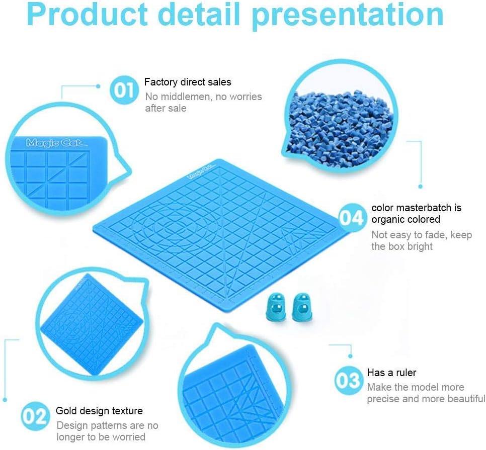 Silicone Mat Silicone Mat for 3D Printing Drawing Printer Pen, Drawing ...
