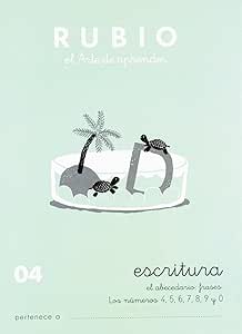 Rubio 04 - Caligrafía Escolar Rubio (Escritura RUBIO) : Rubio Silvestre ...