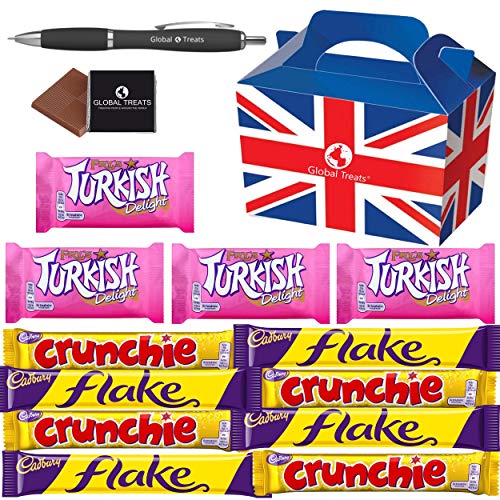 British Chocolate Candy Selection Box - Cadbury Crunchie x4. Cadbury ...