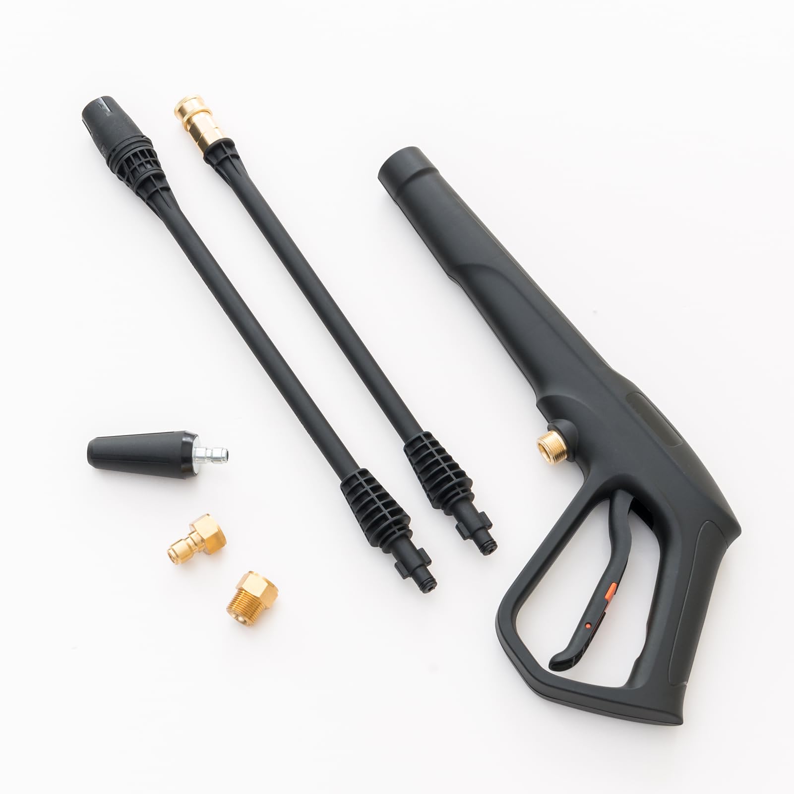 FOOCO Pressure Washer Gun Complete Set with Replacement Wand, 4-in-1 ...