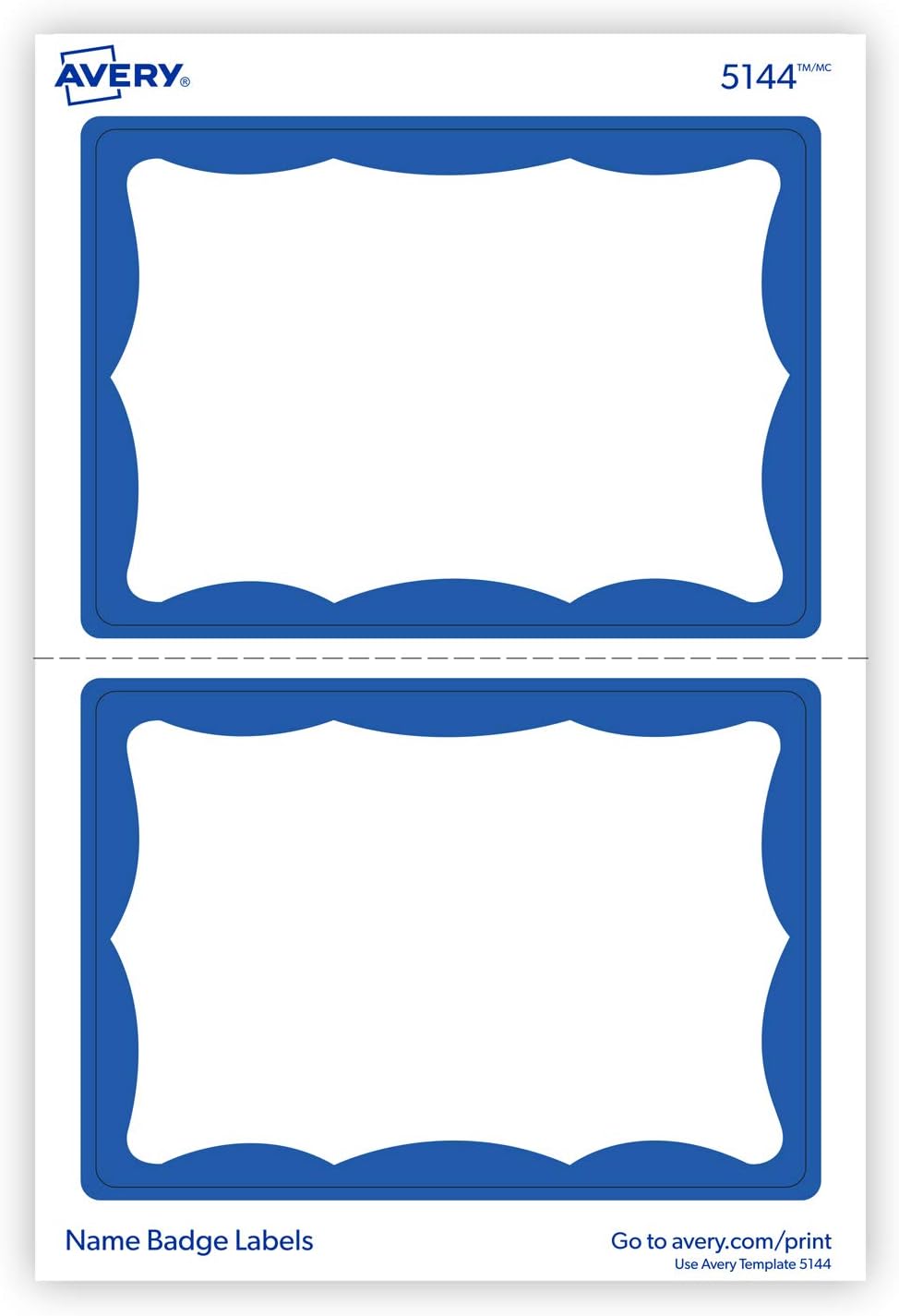 Avery Label Template 5144