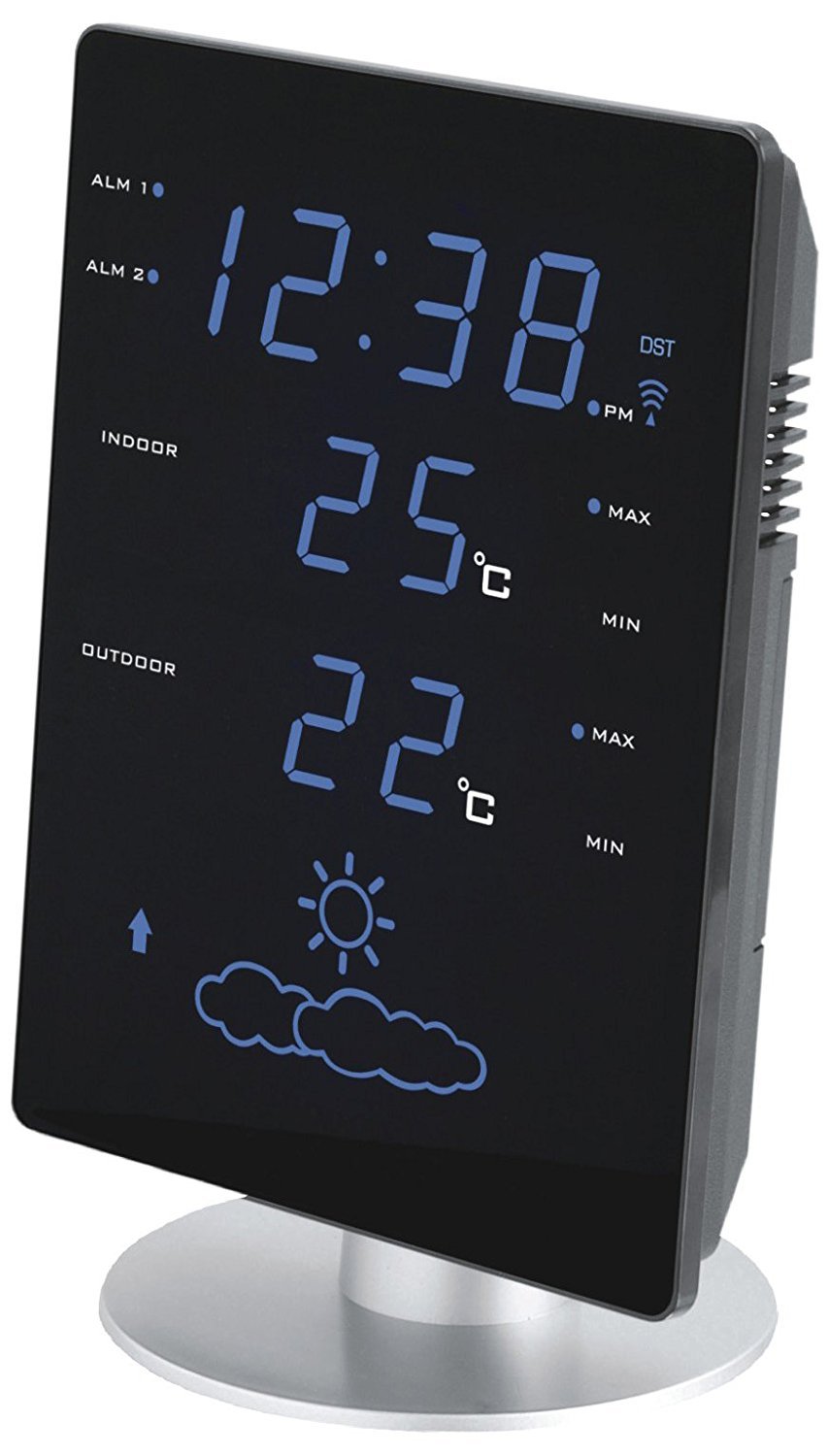 Technoline WS 6820 Weather Station (black with batteries): Amazon.co.uk ...