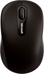 Amazon.com: Microsoft Bluetooth Mobile Mouse 3600 - Black. Comfortable ...