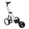 Giantex Foldable 3 Wheel Push Pull Golf Cart Trolley Three Wheels ...