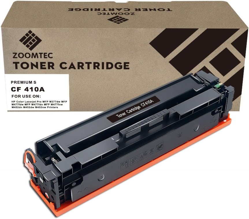 ZOOMTEC Compatible 410A CF410A Toner Cartridge Work for HP Color ...