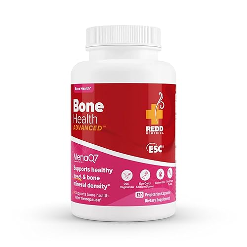 Redd Remedies, Bone Health Advanced, Vitamin D3 and Calcium for Strong ...