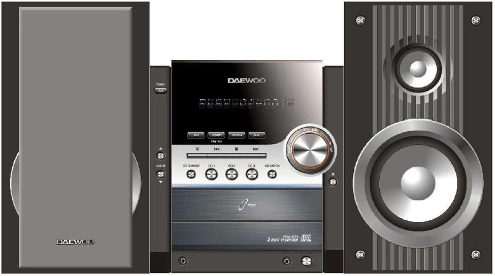 Daewoo Home Micro System RH-433G Negro 40 W: Amazon.es: Electrónica