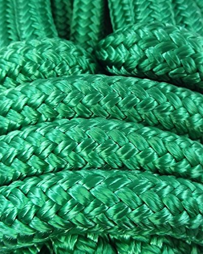 Miami Cordage NYB121504 Nylon Double Braid 1/2 In X 150 Ft Kelly Green ...