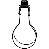 Creative Hobbies® Lamp Shade Light Bulb Clip Adapter Clip on with Shade ...