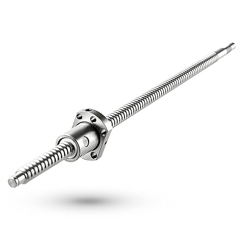 CNCMANS Ball Screw SFU2505 500mm Ball Screw Thread Spindle with End ...