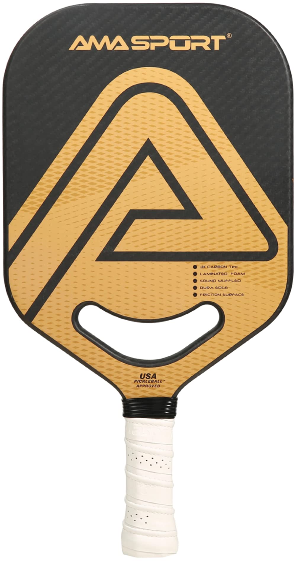 Fusion 3K Carbon Widebody Pickleball Paddle PP002-20mm Thick Core ...