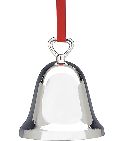 Personalized Silver Bell Personalised Believe Bell Christmas