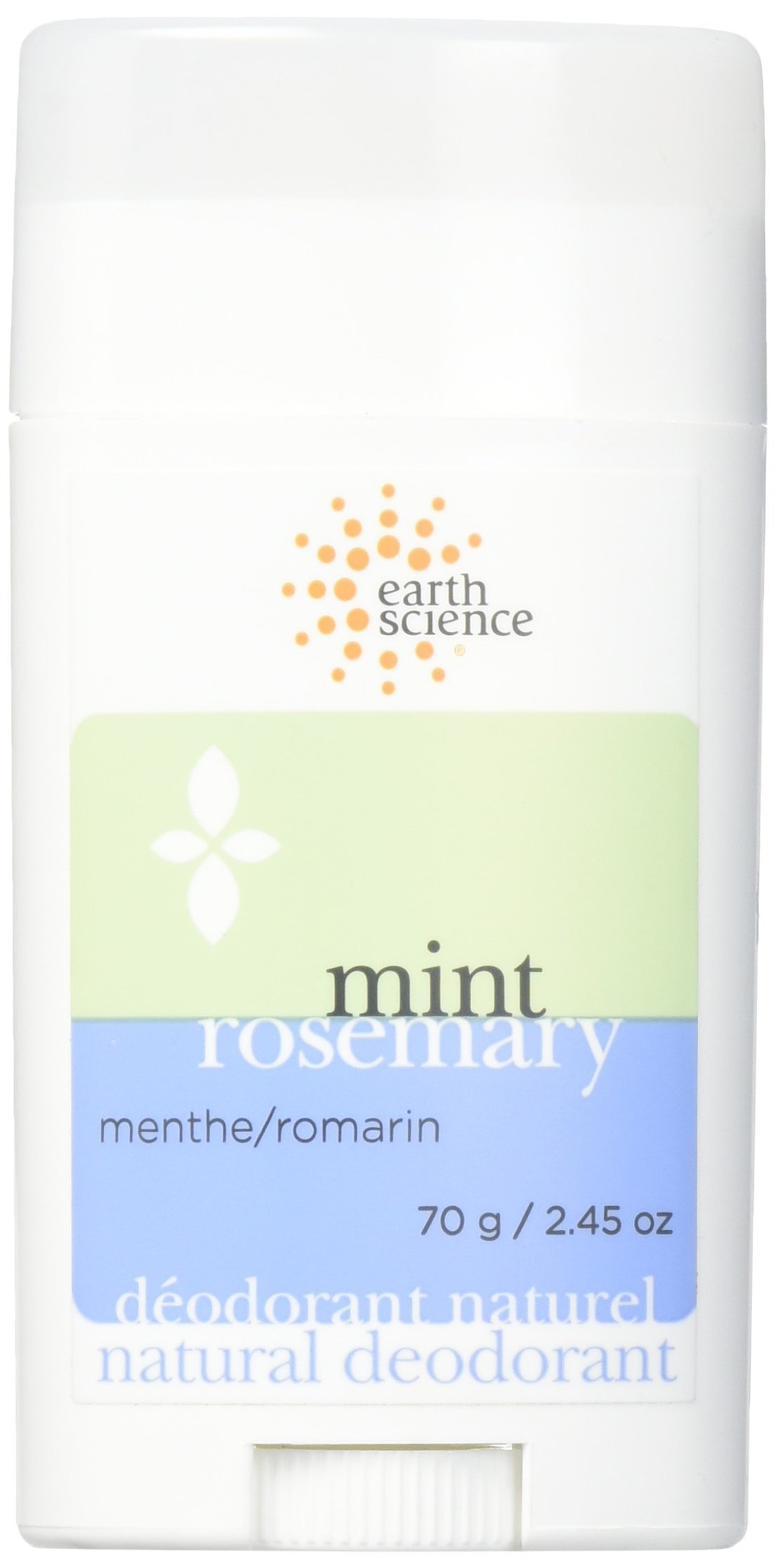 Amazon.com : Earth Science Rosemary/Mint Deodorant, 2.45-Ounce ...