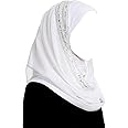 Amazon.com: Middle Eastern Mall Muslim Women's Luxor Wrap Hijab Kuwaiti ...