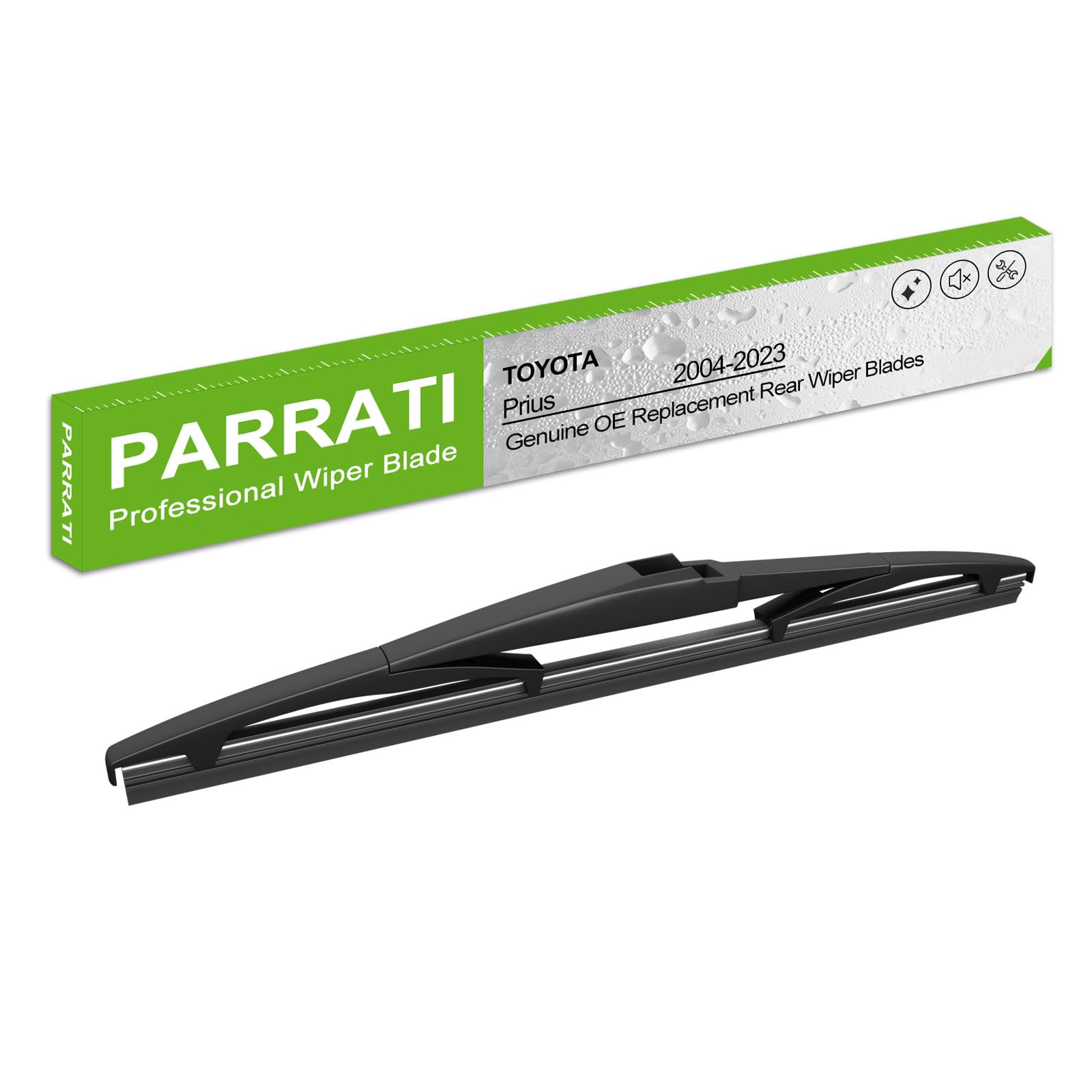 PARRATI® Rear Windshield Wiper Replacement for Toyota Prius 2004-2023 ...
