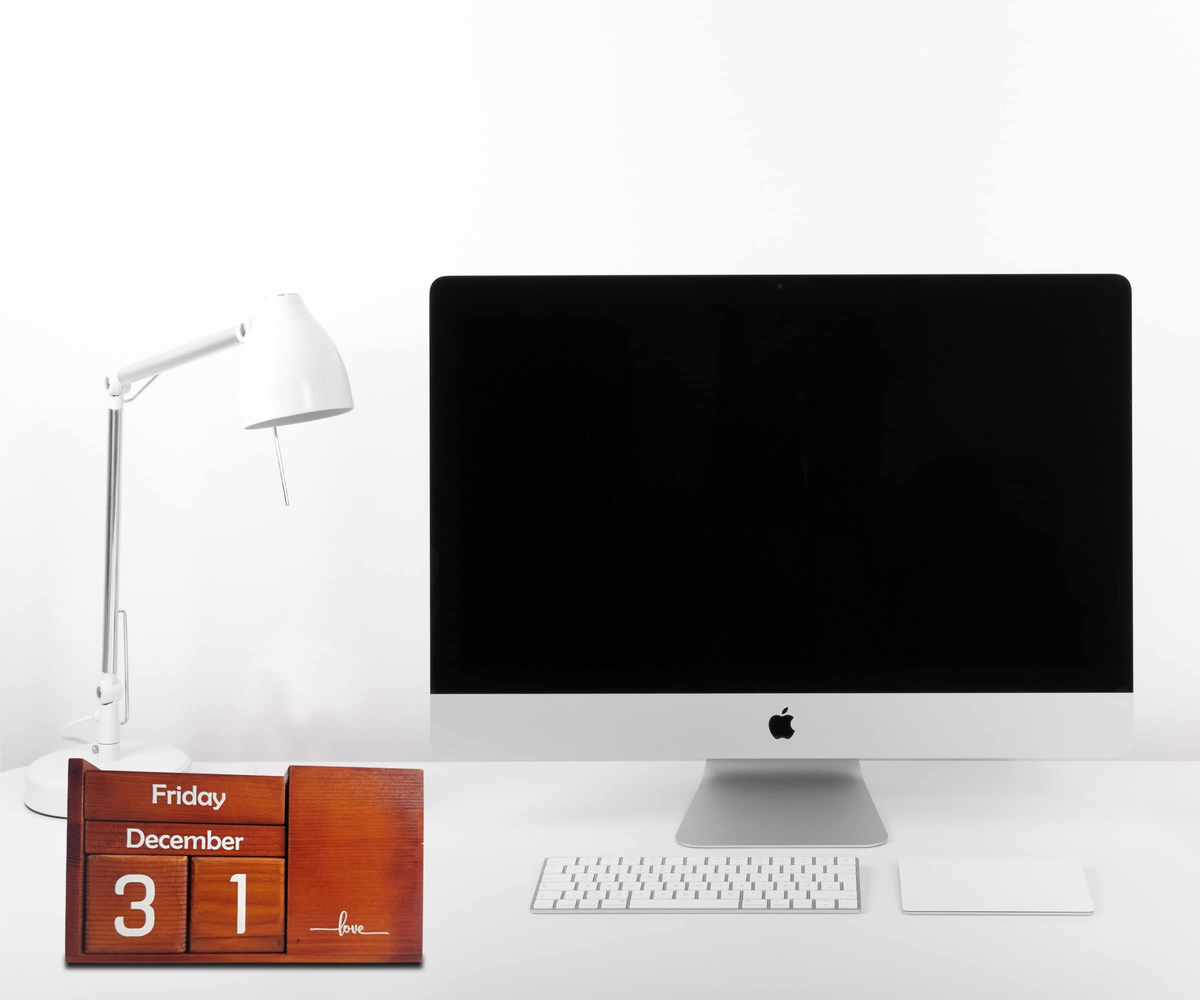 Mua STRIVE ZEN Perpetual Wooden Desk Calendar - Timeless Elegance for ...