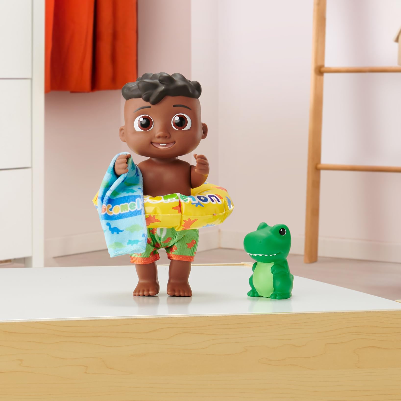 Cocomelon - Splish Splash Cody Doll with Dino Bath Squirter and Water ...