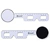 Ezyaid Rosenbaum Pocket Eye Chart with PD Ruler and Eye Occluder, Eye ...