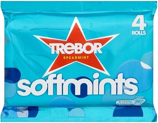 Trebor Softmints Spearmint (4 per Pack - 179g) - Pack of 6: Amazon.co ...