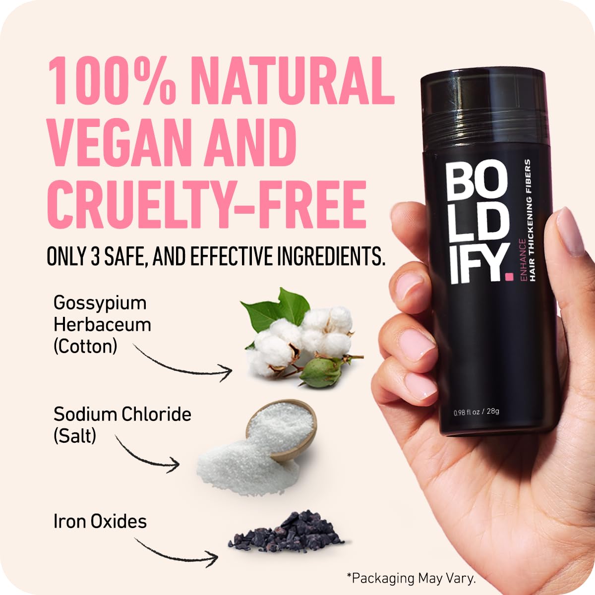 Mua BOLDIFY Hair Fibers (28g) Fill In Fine and Thinning Hair for an ...