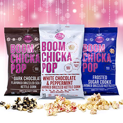 Angie's BOOMCHICKAPOP Holiday Flavors Sweet and Salty Snacks Box ...