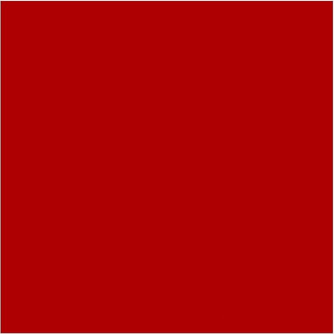 Amazon.com: Oracal 651 Glossy Permanent Vinyl 12 Inch x 6 Feet - Red ...