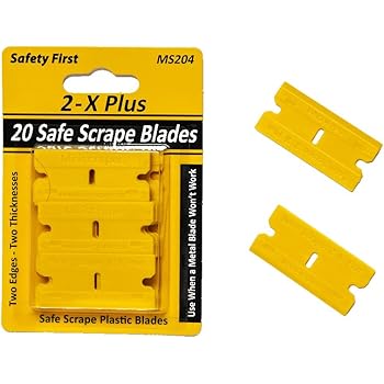 Amazon.com: InstallGear Mini Razor Scraper with 16 Blades: Kitchen & Dining