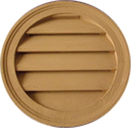 Amazon.com: ROUND LOUVER, Functional Stainable 18" Diameter: Home ...